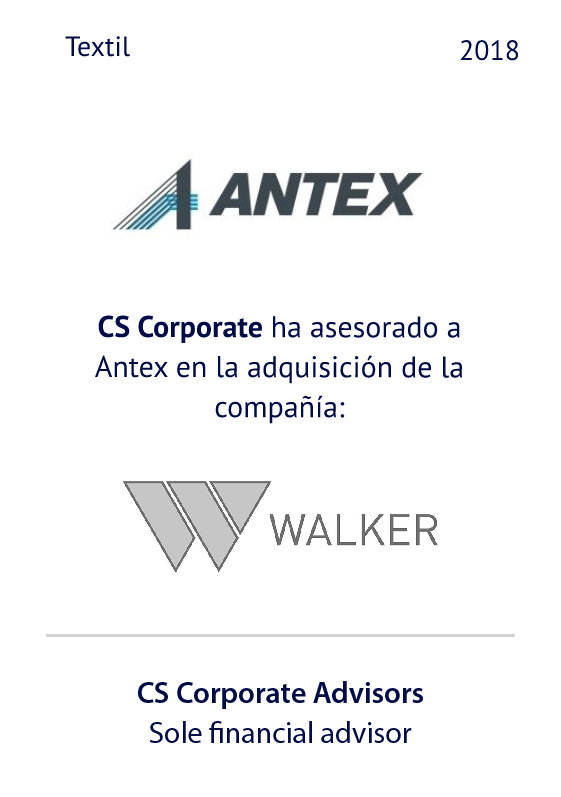 Antex – Walker – CS Corporate – Servicios Corporativos para Empresas